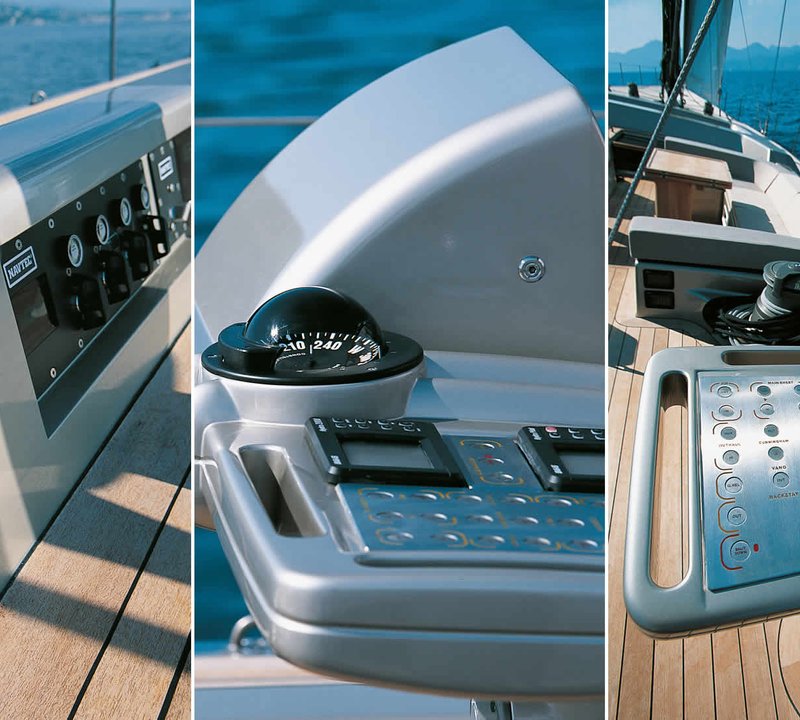 Newly launched wallycento sailing yacht GALATEIA under sea trials ...